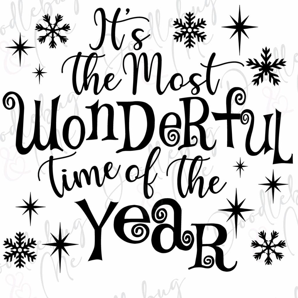 It’s The Most Wonderful Time Of The Year – Doodlebug & Me